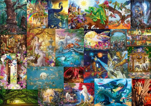 Solve Fantasy 1 jigsaw puzzle online with 88 pieces