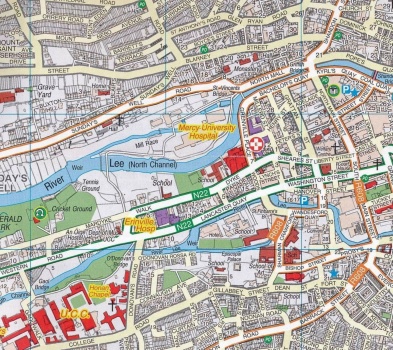 Solve Cork City Street Map Ordnance Survey Ireland jigsaw puzzle online ...