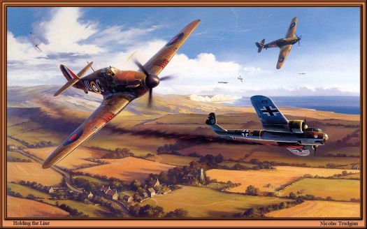 Solve Holding The Line: Nicolas Trudgian jigsaw puzzle online with 112 ...