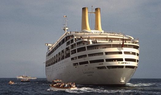 Solve Canberra on pre-Maiden Voyage round Britain cruise at Torbay ...