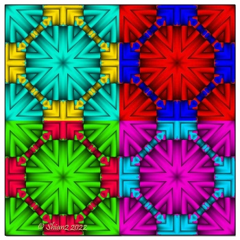 Solve Blocks of Colour jigsaw puzzle online with 144 pieces