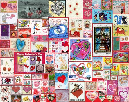 Solve Valentine's Day of Love jigsaw puzzle online with 99 pieces