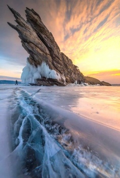 Solve The Monster’s Fin, Lake Baikal in Russia jigsaw puzzle online ...