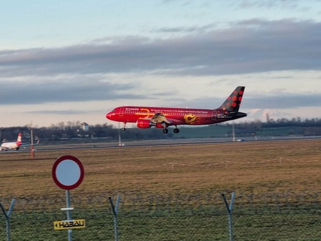 Solve Airbus A320 Red Devils & Red Flames Livery Brussels Airlines ...