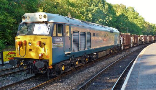 Solve Class 50 No. 50008 Thunderer at Highley station jigsaw puzzle ...