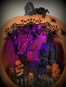 Solve Seasonal - Halloween - Spooky Pumpkin 1 (Choose Your Size 12 ...