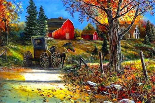 Solve Country Roads jigsaw puzzle online with 176 pieces