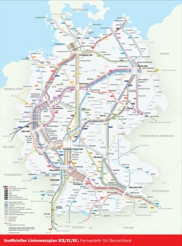 Solve Germany Transit Map jigsaw puzzle online with 546 pieces
