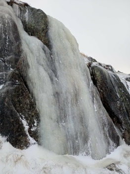 Solve Frozen waterfall, Cairngorms, Scotland. jigsaw puzzle online with ...