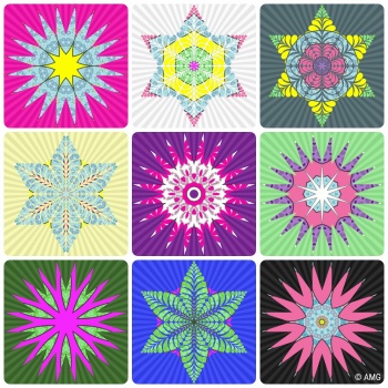 Solve Stars From Shirley's 16_Piece_Puzzle jigsaw puzzle online with ...