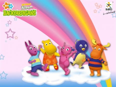 Solve Backyardigans-wallpaper jigsaw puzzle online with 108 pieces