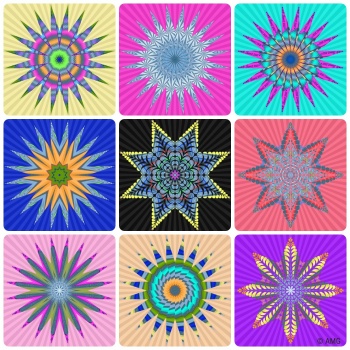 Solve Kaleido Stars From Shirley's Colourful Windmill jigsaw puzzle ...