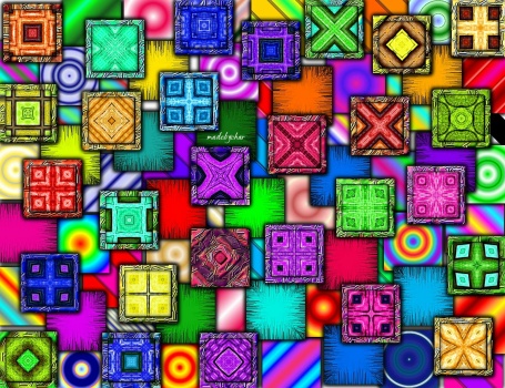 Solve Had the Pixel Mixer working overtime... jigsaw puzzle online with ...