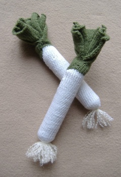 Solve Crafts - Knitting - Knitted Vegetables - leeks 1 (12 - 600 Pieces ...