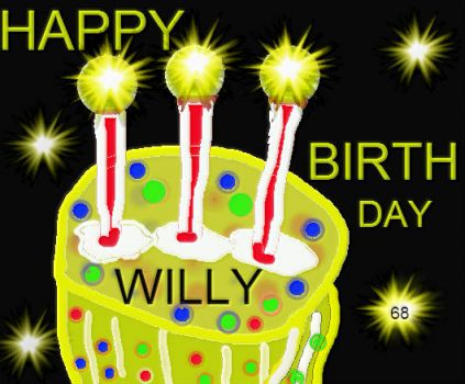 Solve Happy Birthday Willy !!! jigsaw puzzle online with 20 pieces