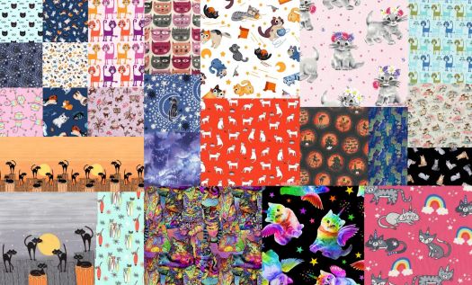 Solve Catty Kits jigsaw puzzle online with 104 pieces