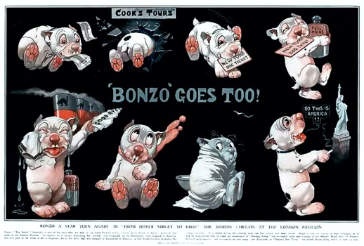 Solve The Sketch, Bonzo a star turn again..., by George Ernest Studdy ...