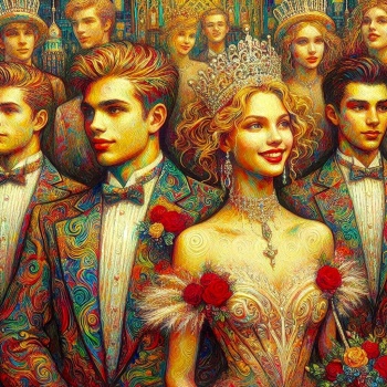 Solve Feeling like a Princess jigsaw puzzle online with 100 pieces