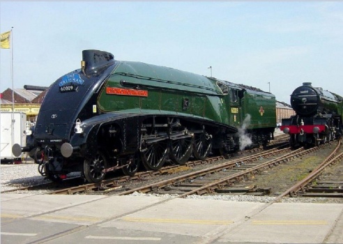 Solve LNER Class A4 4-6-2 60009 Union of South Africa. jigsaw puzzle ...