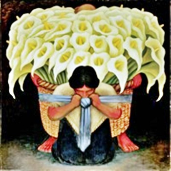 Puzzle | 169 pièces | El Vendedor de Alcatraces by Diego Rivera | Jigidi