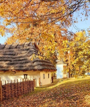 Solve Jesen na dedine - Autumn at the village jigsaw puzzle online with ...