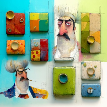 Solve Pattern jigsaw puzzle online with 81 pieces