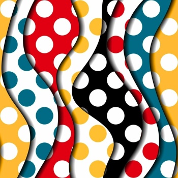 Solve Polka dots jigsaw puzzle online with 100 pieces
