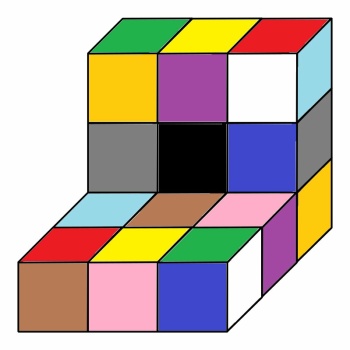 Solve CA 1162 - Blocks jigsaw puzzle online with 100 pieces