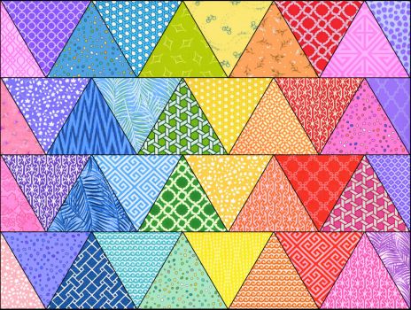Solve triangles jigsaw puzzle online with 540 pieces