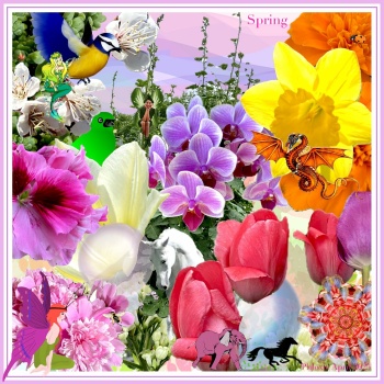 Solve Spring jigsaw puzzle online with 25 pieces