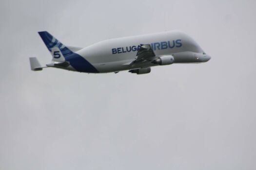 Solve Beluga leaving Aerospace at Broughton jigsaw puzzle online with ...