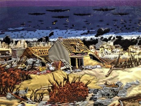 Solve Remembering D-Day [Section of Overlord Tapestry] jigsaw puzzle ...