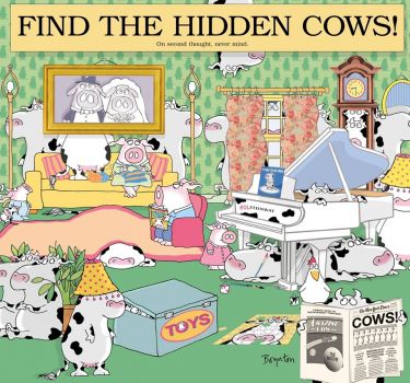 Solve Find the hidden cows! jigsaw puzzle online with 240 pieces