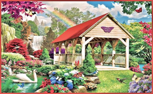 Solve WELCOME TO HEAVEN jigsaw puzzle online with 308 pieces