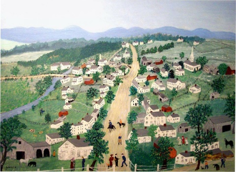 Solve Anna-Mary-Robertson-Grandma-Moses-Moses-Important-Painting-by ...