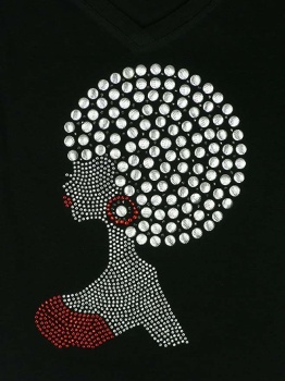 Solve Silhouette Bling jigsaw puzzle online with 154 pieces