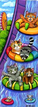 Solve Waterpark Slide jigsaw puzzle online with 140 pieces