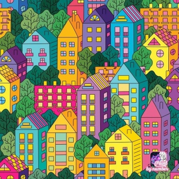 Solve Buildings jigsaw puzzle online with 100 pieces
