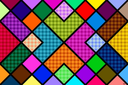 Solve Plaids and Plains!! ~ S jigsaw puzzle online with 54 pieces