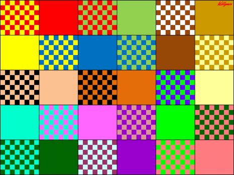 Solve squares and colors jigsaw puzzle online with 252 pieces