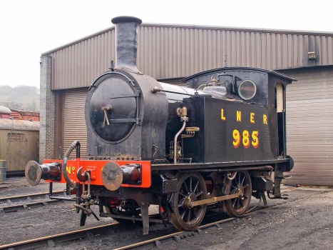 Solve LNER Class Y7 0-4-0T 985. jigsaw puzzle online with 154 pieces