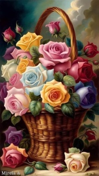 Solve ROSE BOUQUET jigsaw puzzle online with 144 pieces