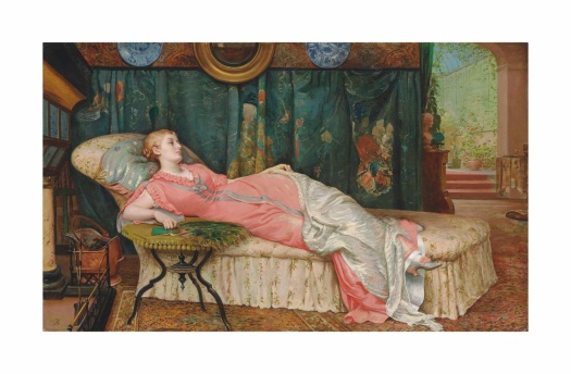 Solve George Hamilton Barrable - Dolce far niente jigsaw puzzle online ...