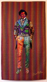 Solve Frederick Douglass (quilt) ~ Bisa Butler jigsaw puzzle online ...