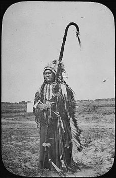 Solve Chief Powder Face of the Arapaho jigsaw puzzle online with 54 pieces