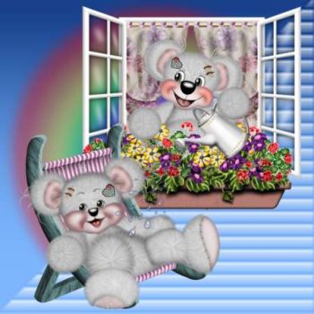 Solve Creddy Bears Assorted 49 jigsaw puzzle online with 25 pieces