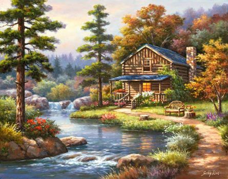 Solve Beautiful scenery jigsaw puzzle online with 99 pieces