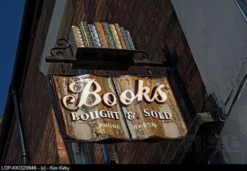 Solve Nifty Store Sign For A Book Shop, 'Books Bought And Sold' jigsaw ...