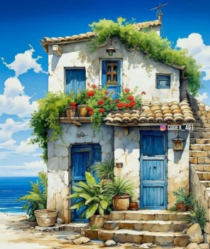 Solve by Codex_401 - Watercolour Painting jigsaw puzzle online with 72 ...