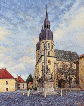 Solve Peter Ziman - Trnava jigsaw puzzle online with 42 pieces